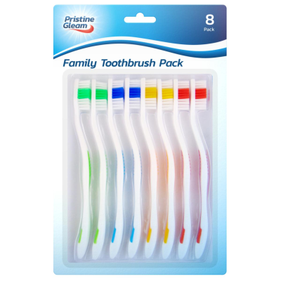 Toothbrush Family Pack of 8 996224 (Parcel Rate) – C12 Wholesale Deal ...
